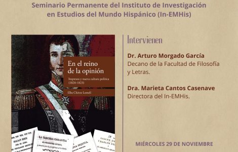 El próximo miércoles 29 de noviembre tendrá lugar la conferencia de la ...